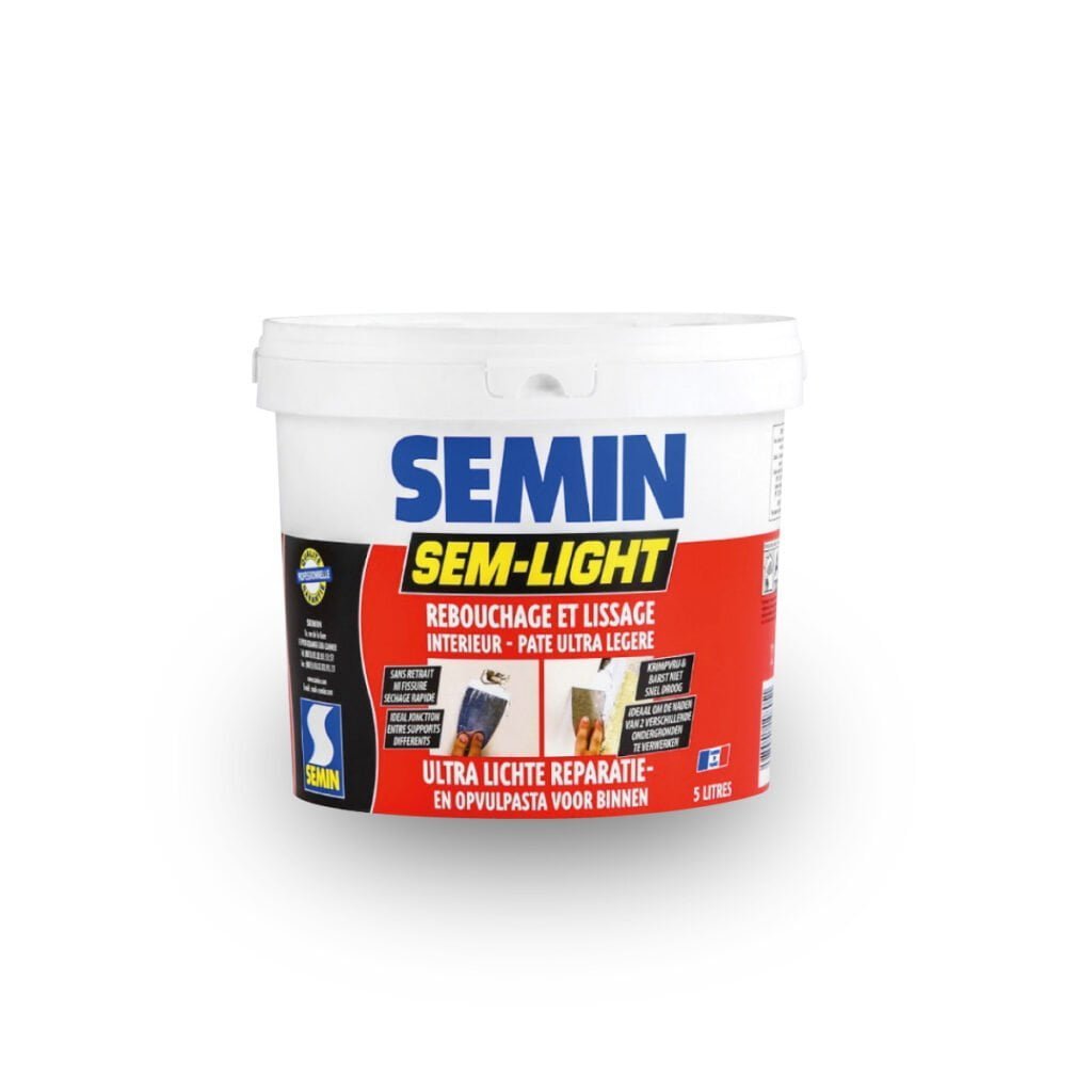 Massa reparação de fissuras SEM-LIGHT SEMIN 5LT
