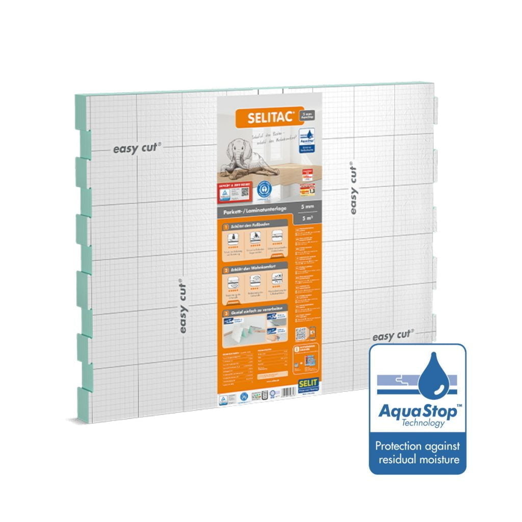 Base Underlay SELITAC® 5mm AquaStop
