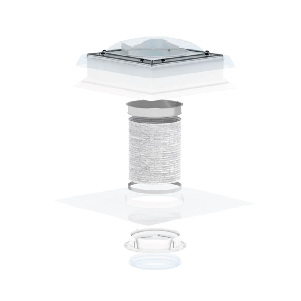 Túnel de Luz Rígido VELUX Coberturas Planas TCR 0K14 0010